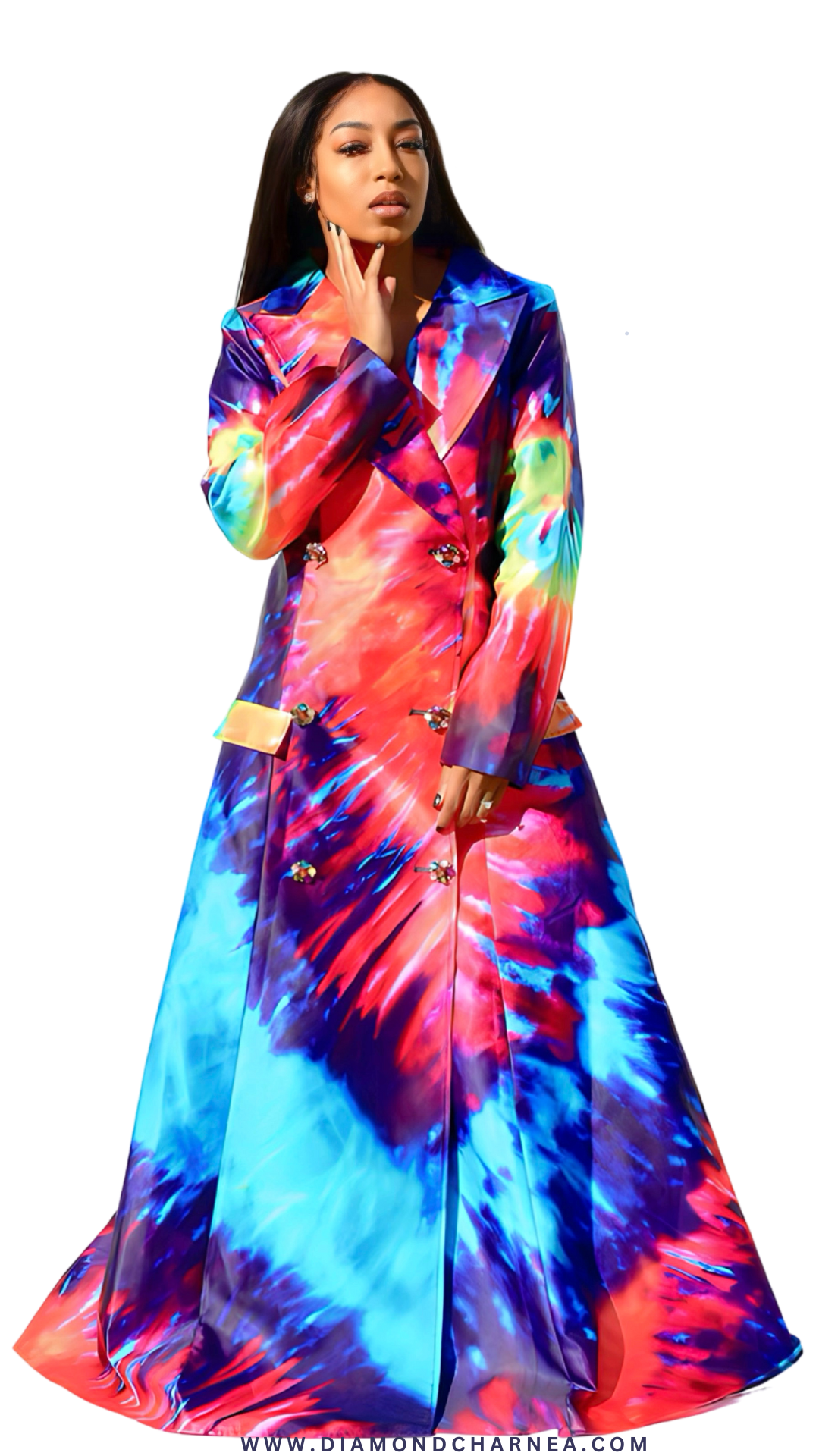 Perfect Multi Colors〡Duster Coat/Dress – Diamond Charnea